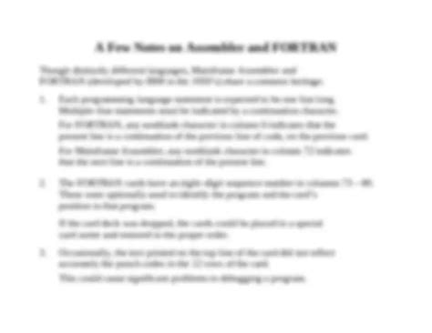 The Ibm 370 Programming Environment A Look Into The Past Of Mainframe