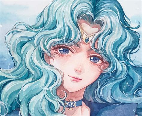 Safebooru 1girl Bishoujo Senshi Sailor Moon Blue Background Blue