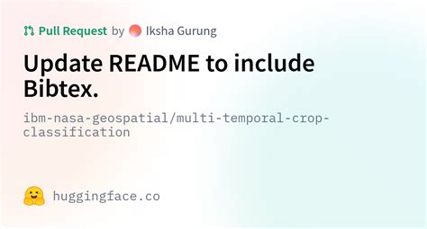 Ibm Nasa Geospatialmulti Temporal Crop Classification · Update Readme