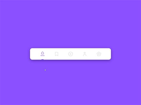 Navigation Bar Animation By Abhijith R On Dribbble