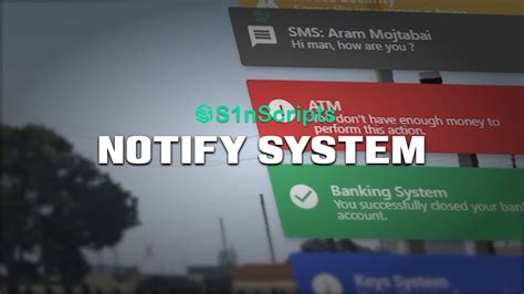 [standalone] The Notify System Fivem Releases Cfx Re Community
