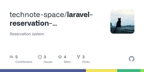Github Technote Spacelaravel Reservation Management System