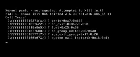 Linux启动提示kernel Panic Not Syncing Attempted To Kill Init永久解决办法