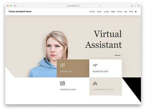10 Best Virtual Assistant Website Templates 2025 Colorlib