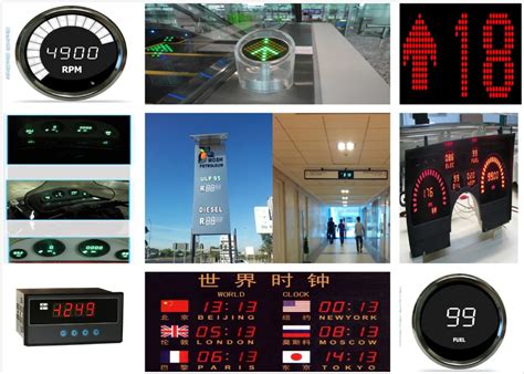 Ultra Red Dual 7 Segment Led Display 2 Digit 7 Segment Display 7