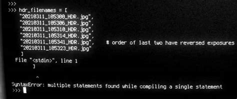 What Issue Can Be Found In The Structure Of This Basic Python List