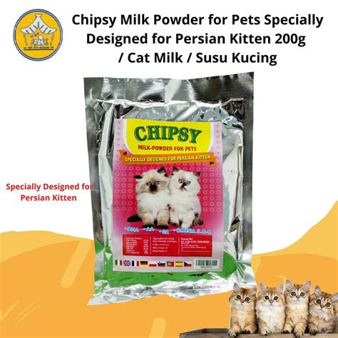 Milk For Kitten Milk For Premium Chipsy Kittens 200g Shopee Philippines