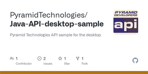 GitHub PyramidTechnologies Java API Desktop Sample Pyramid