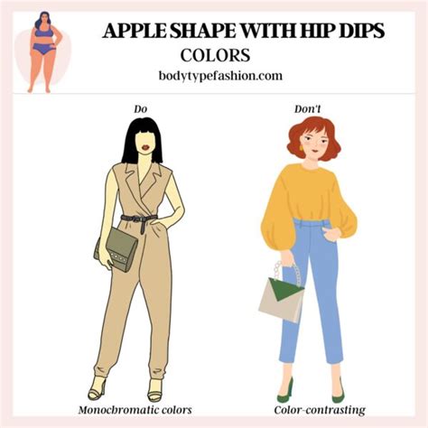 Apple Shape With Hip Dips Fashion For Your Body Type