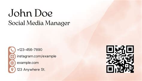 Modern And Professional Qr Code Business Card Templates