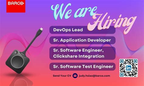 Judy Yu Ya Hsiao On Linkedin Devops Embeddedengineer Testengineer Developer App Barco