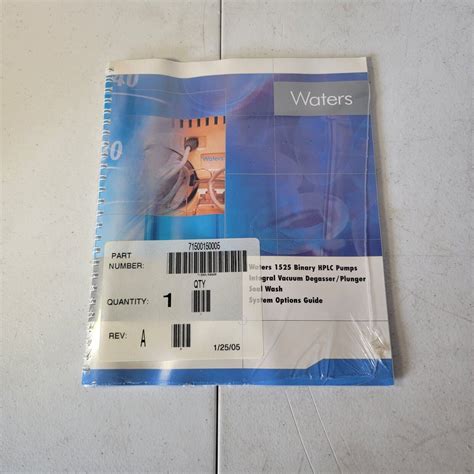 Waters 1525 Binary Hplc Pumps Integral Vacuum Degasser System Options Lab Liquidators Store