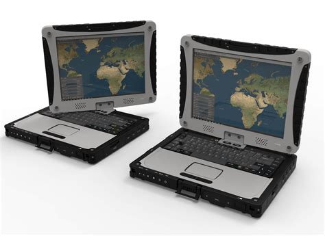 Military Rugged Notebook 3d Model By D9 Robot