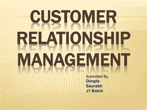 Crm Introduction Ppt