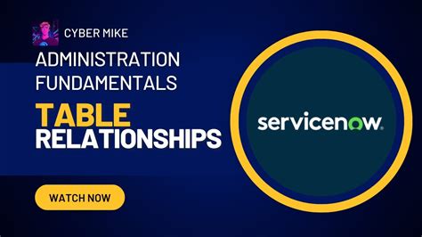 Creating A Table Relationship Servicenow System Administration Fundamentals Youtube
