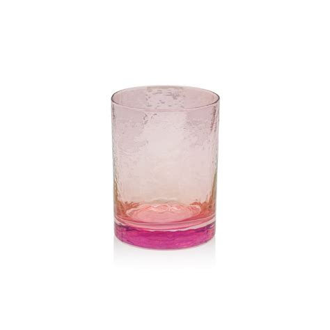 Aperitivo Hammered Rock Glass