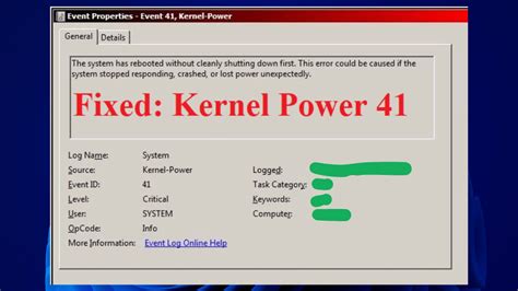 Cómo Solucionar El Error Kernel Power 41 En Windows 11