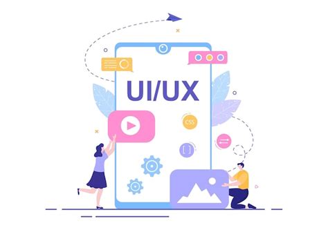 Premium Vector Ui And Ux Programmer Flat Design Vector Illustration For