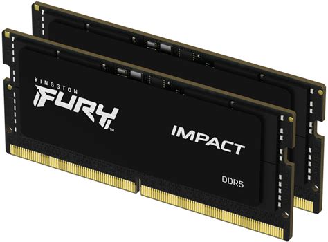 Оперативная память Kingston Fury SODIMM DDR5-5600 32768MB PC5-44800 ...