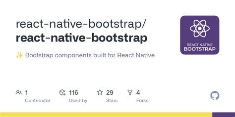 github react native bootstrap react native bootstrap bootstrap components built for react native