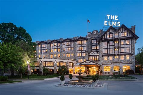 Just A Stones Throw From Kc The Elms Hotel And Spa Offers A Perfect