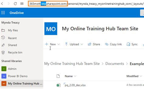 Get Data From Onedrive Or Sharepoint With Power Query • My Online Training Hub