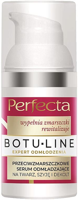 Подмладяващ серум против бръчки за лице шия и деколте Perfecta Botu Line Makeup Bg