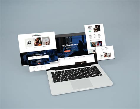 Minimal Web UI Design Practice 3 Behance