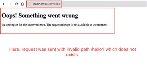 Spring Boot Troubleshooting This Application Has No Explicit Mapping For Error Bootcamptoprod