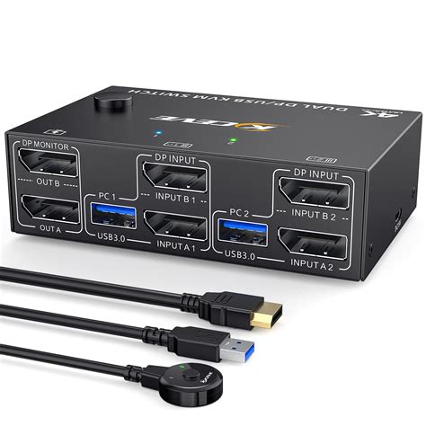Kvm Switch 2 Port Displayport At Buddy Franzen Blog