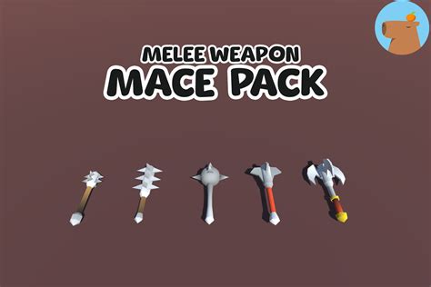 Melee Weapon Mace Pack 3d Weapons Unity Asset Store