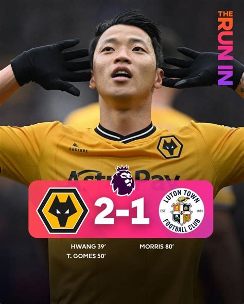 ‘루턴전 Mom 선정 황희찬 리그 11호 골 터트리며 울브스 2 1 승리 견인···2024년 첫 득점 폭발