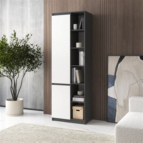 Купити Шафа для книг пенал з полицями Pr 27 шафа для документів ціна 4199 ₴ Prom Ua Id