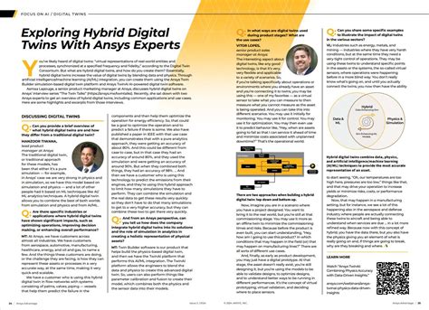 Ai Digitaltwin Digitaltwins Twinai Ansys Digital Twin