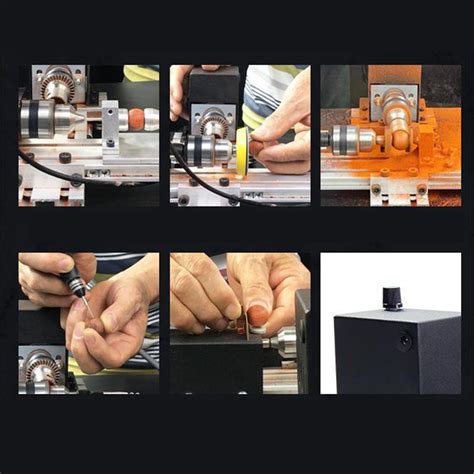 Multifunctional Electric Mini Desktop Lathe For Model Engine Machining Tools Stirlingkit