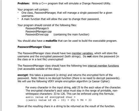 Solved Problem Write A C Program That Will Simulate A