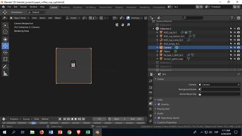 Interface How Do I Set Up Correctly A Camera Blender Stack Exchange