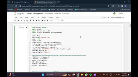 Mrudula P On Linkedin Task 3 Contact Management System From Internship At Prodigy Infotech