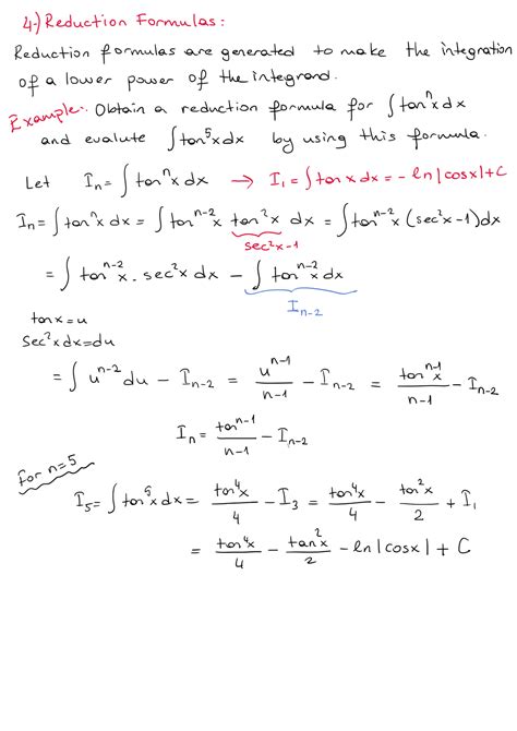 Techniques Of Integration Calculus 2 Studocu