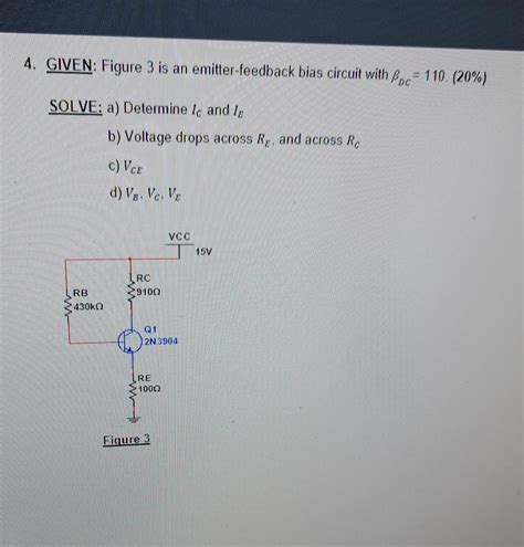 Solved Solve The Following BJT Circuit Problems SHOW ALL Chegg Com