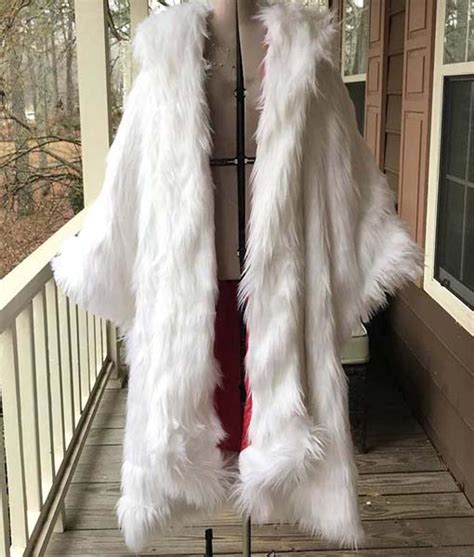 Cruella De Vil Inspired Once Upon A Time Fur Coat Rockstar Jacket