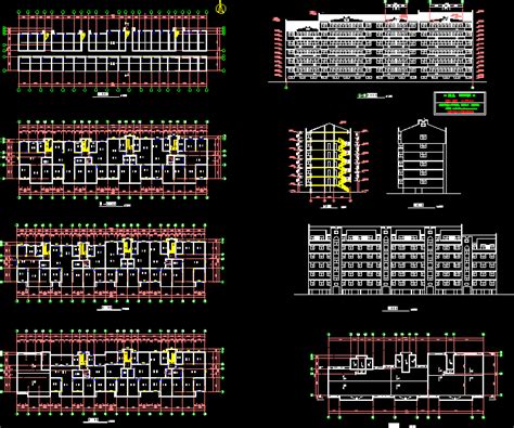 Residential Building DWG Block For AutoCAD Designs CAD