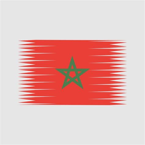 Morocco Flag Vector National Flag 11081119 Vector Art At Vecteezy