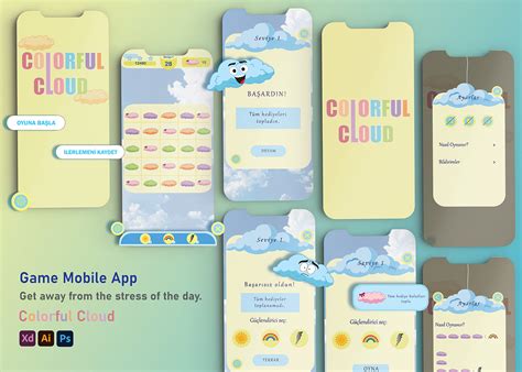 mobile game design behance