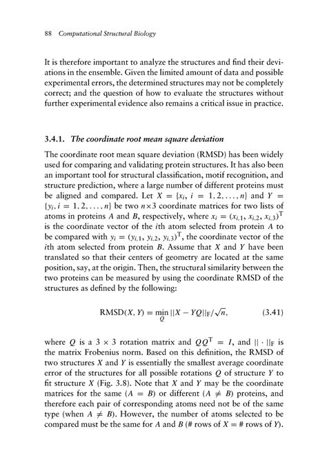 Computational Structural Biology 23 88 Computational Structural