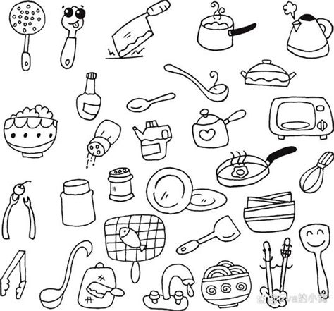 简笔画厨具怎么画最好（精选19张） 简笔画图片大全