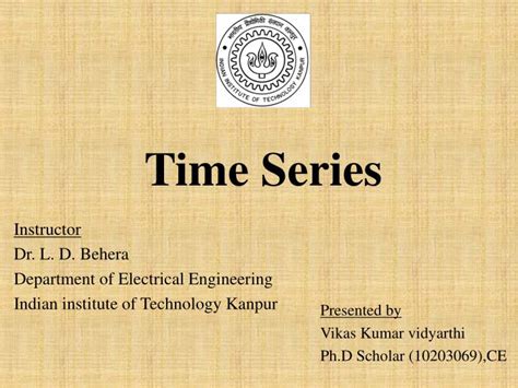 Ppt Time Series Powerpoint Presentation Free Download Id1613740
