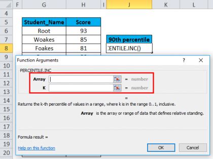 PERCENTILE In Excel Formula Examples How To Use PERCENTILE