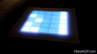 LED Coffee Table Raspberry Pi Project On Make A GIF