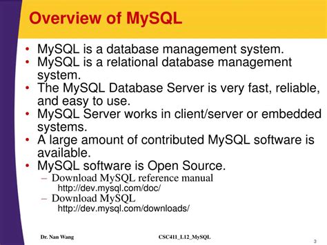 Ppt Mysql Powerpoint Presentation Free Download Id5477311